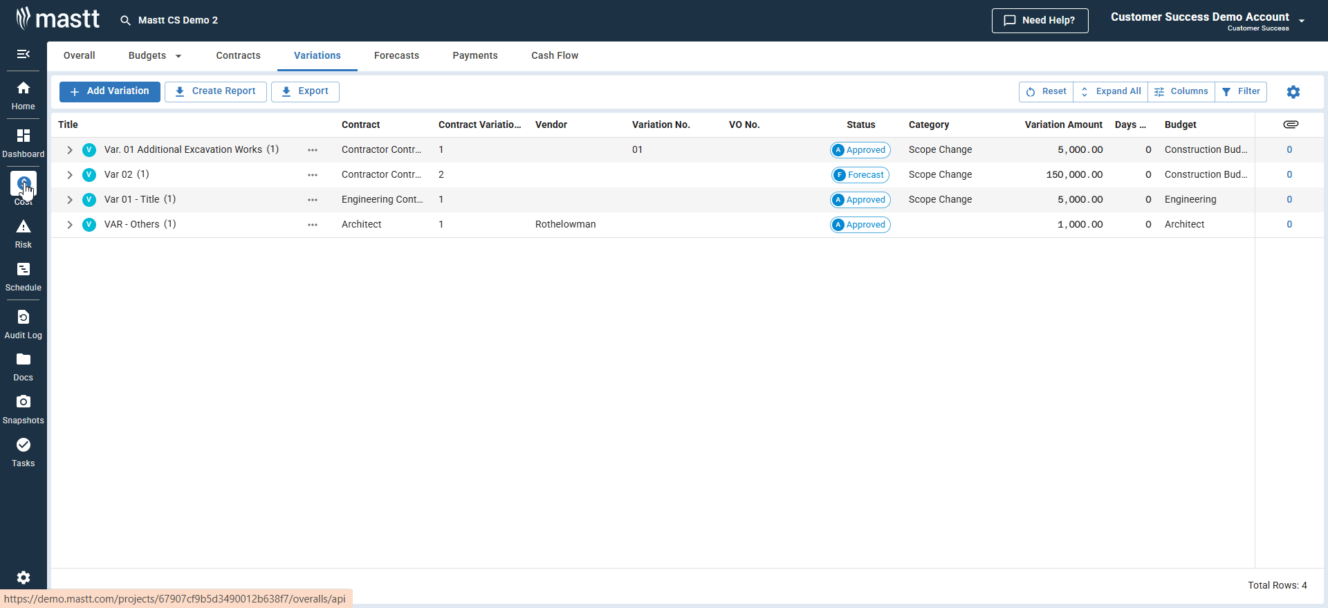 How to Edit and Delete Variations