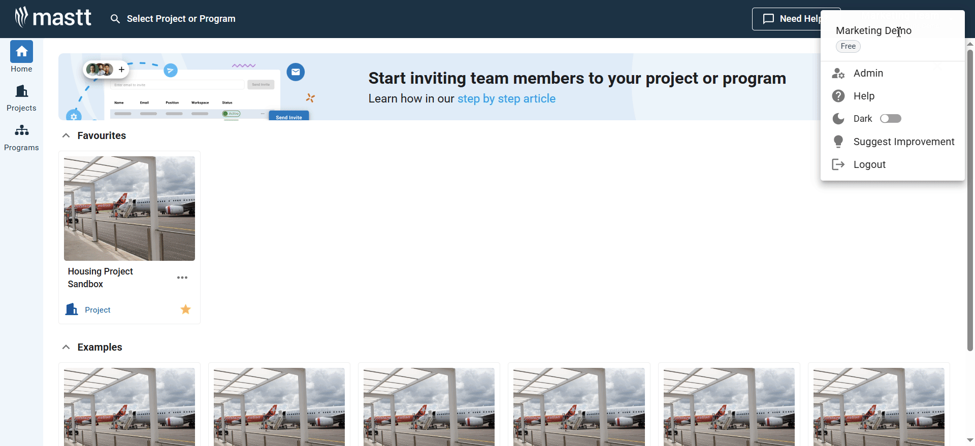 How to Manage Your Mastt Account