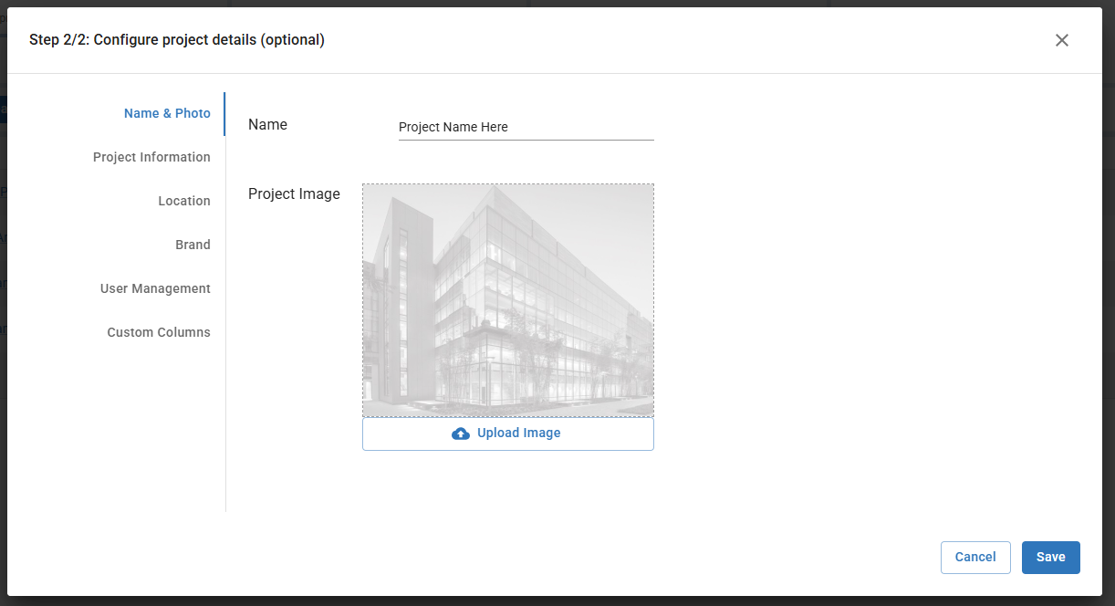 How to Create or Duplicate a Project