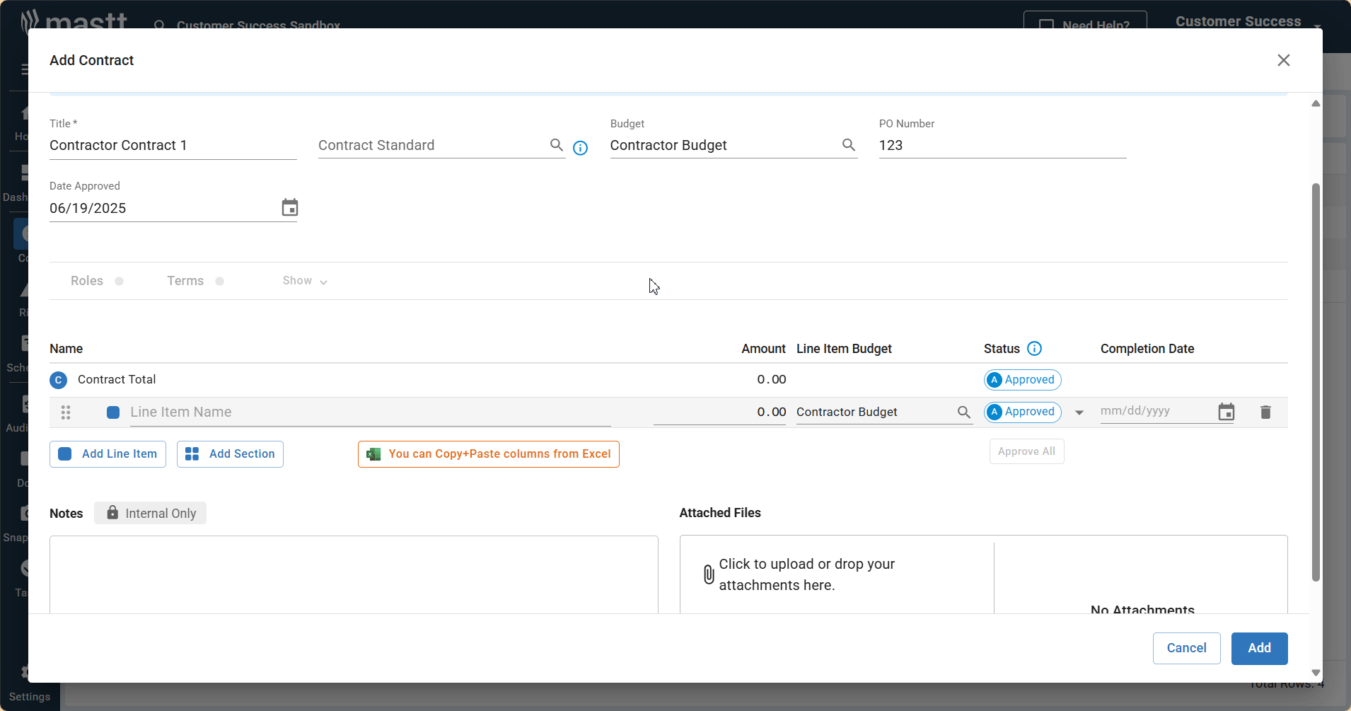 How to Set Up Advanced Contract Features
