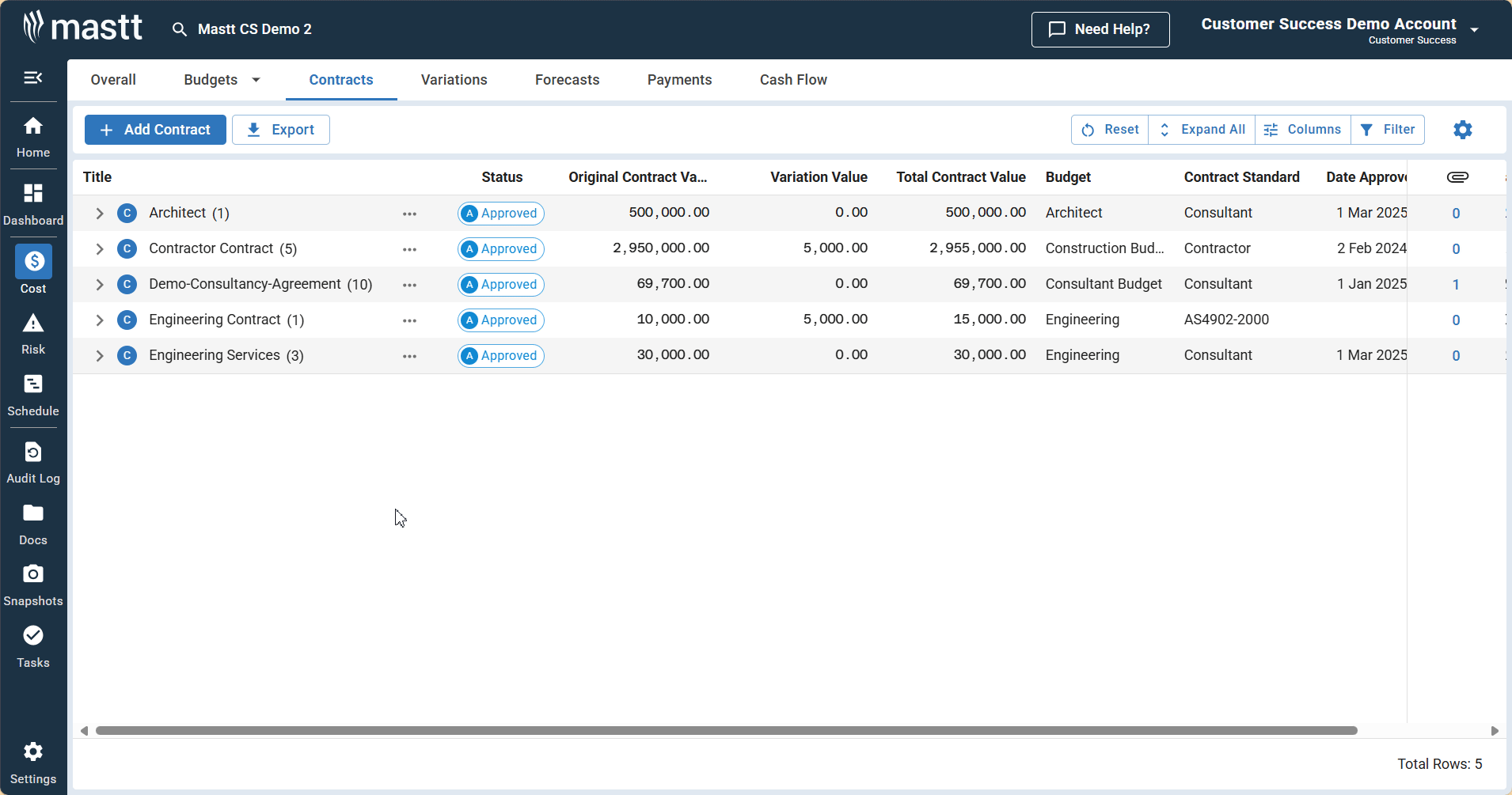 How to Set Up Advanced Contract Features